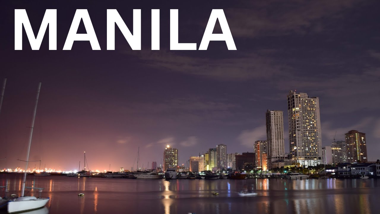 Manila Aerial Drone Footage - YouTube