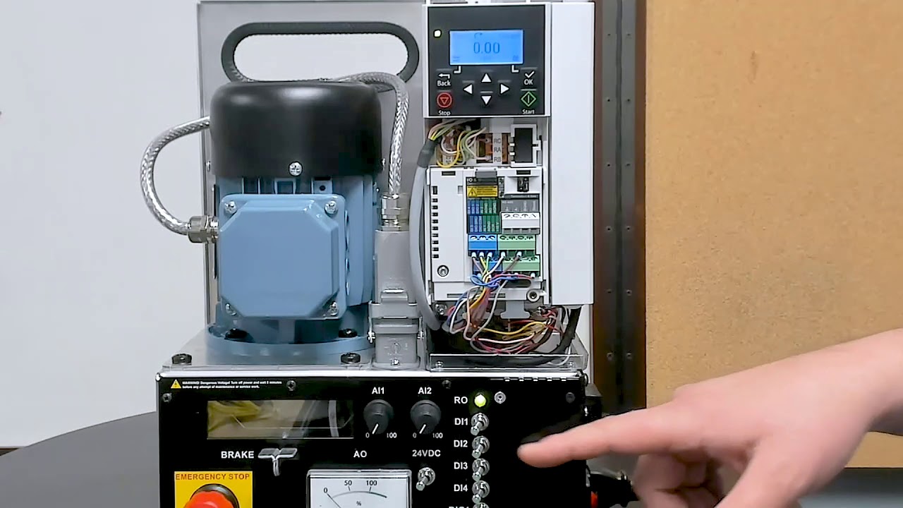 AAP Automation Set up of ABB ACS380 for Analog following. - YouTube