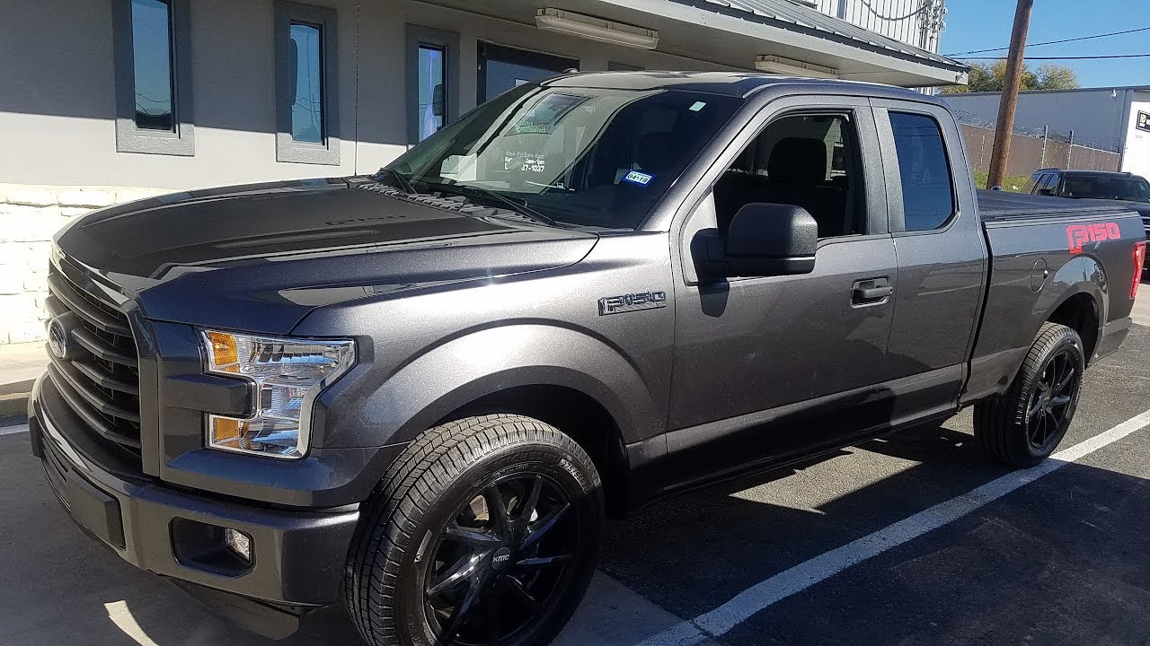 F150 Ceramic Windshield Tint & A (Black Bullitt) - YouTube