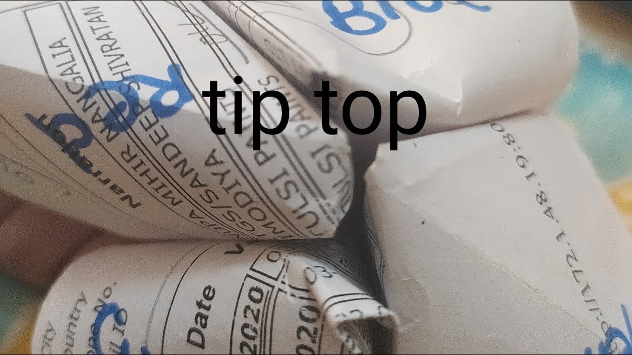 DIY Tip top making ⬆️⬆️⬇️⬇️ - YouTube