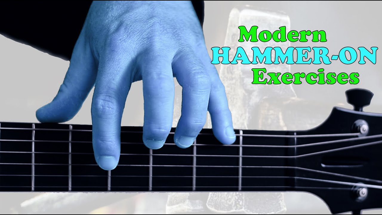 Percussive Glide (Hammer-On Technique Exercises) - Modern Hammer-On ...