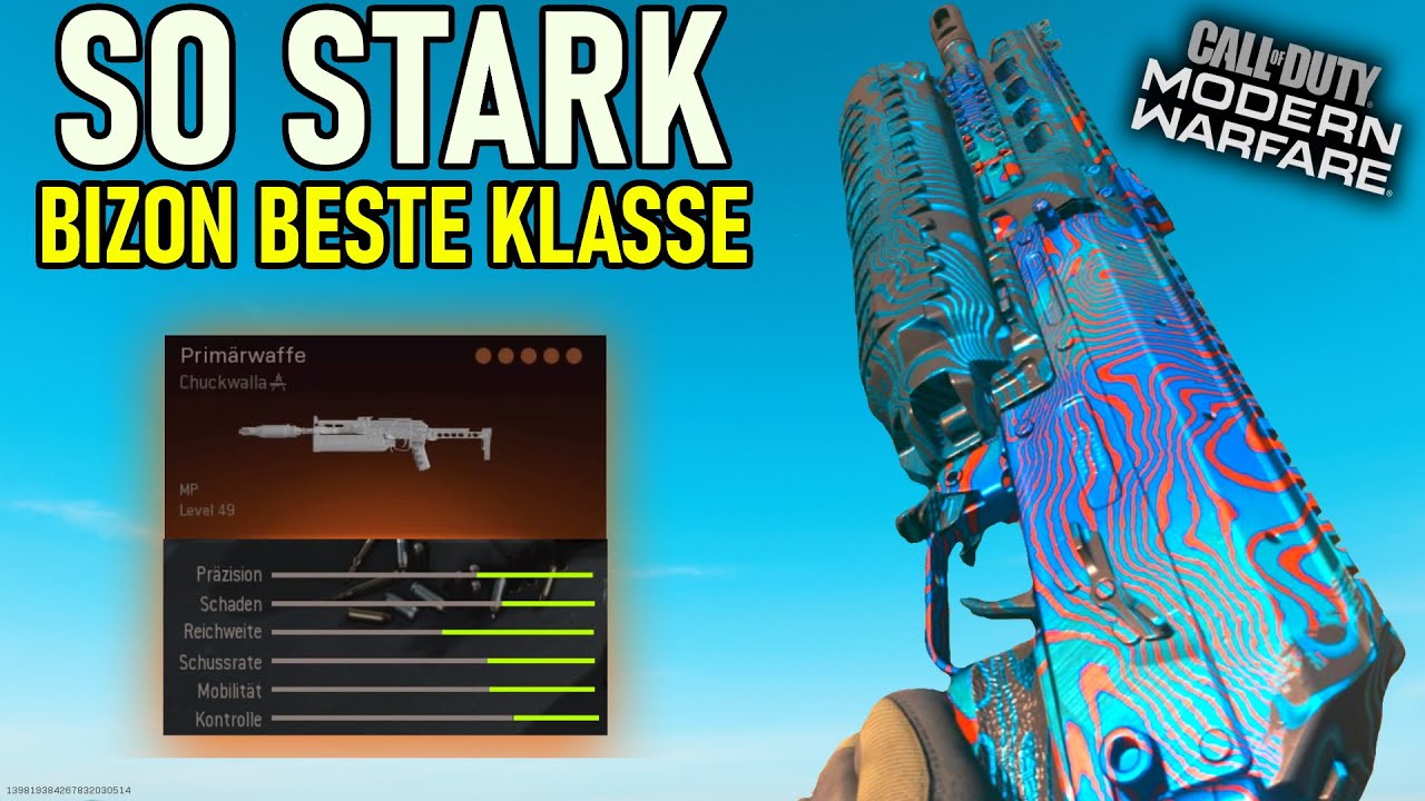 DIE BIZON PP-19 ist SO KRASS in MODERN WARFARE !!! (Bizon PP-19 Beste ...