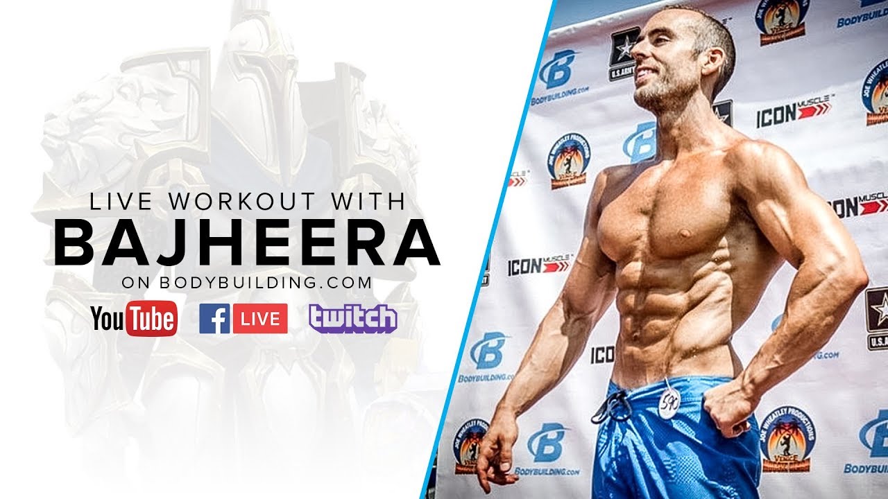 High Volume Chest & Back Training | Jackson 'Bajheera' Bliton, Pro ...