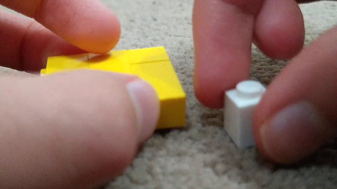 How to build a Lego tennis racket step by step - YouTube