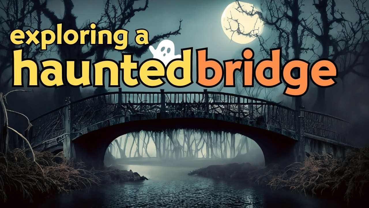 A ghost haunting on a bridge - YouTube