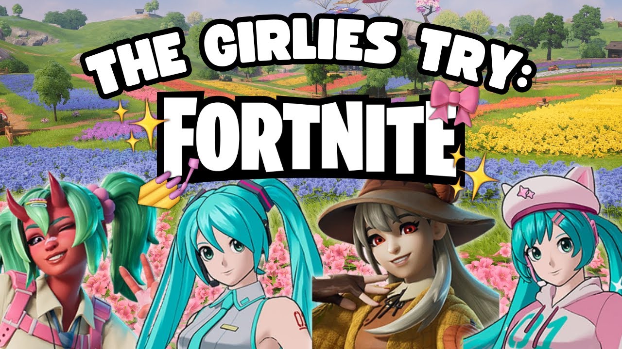 Just Some Girls Playing Fortnite- - YouTube