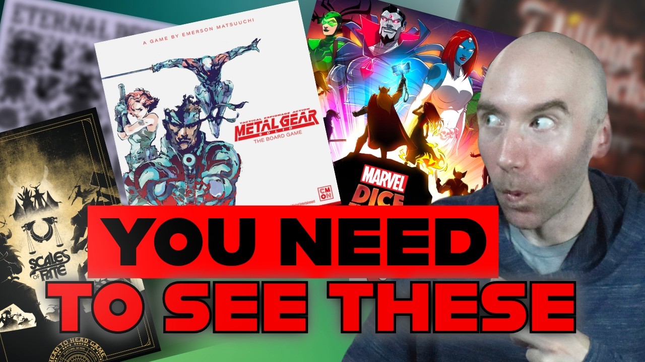 🔥 First Look: The Board Games Everyone Will Be Talking About! - YouTube