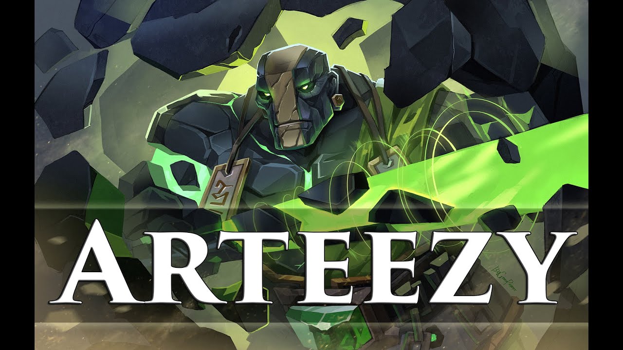 Team Secret Arteezy Earth Spirit ranked gameplay - YouTube