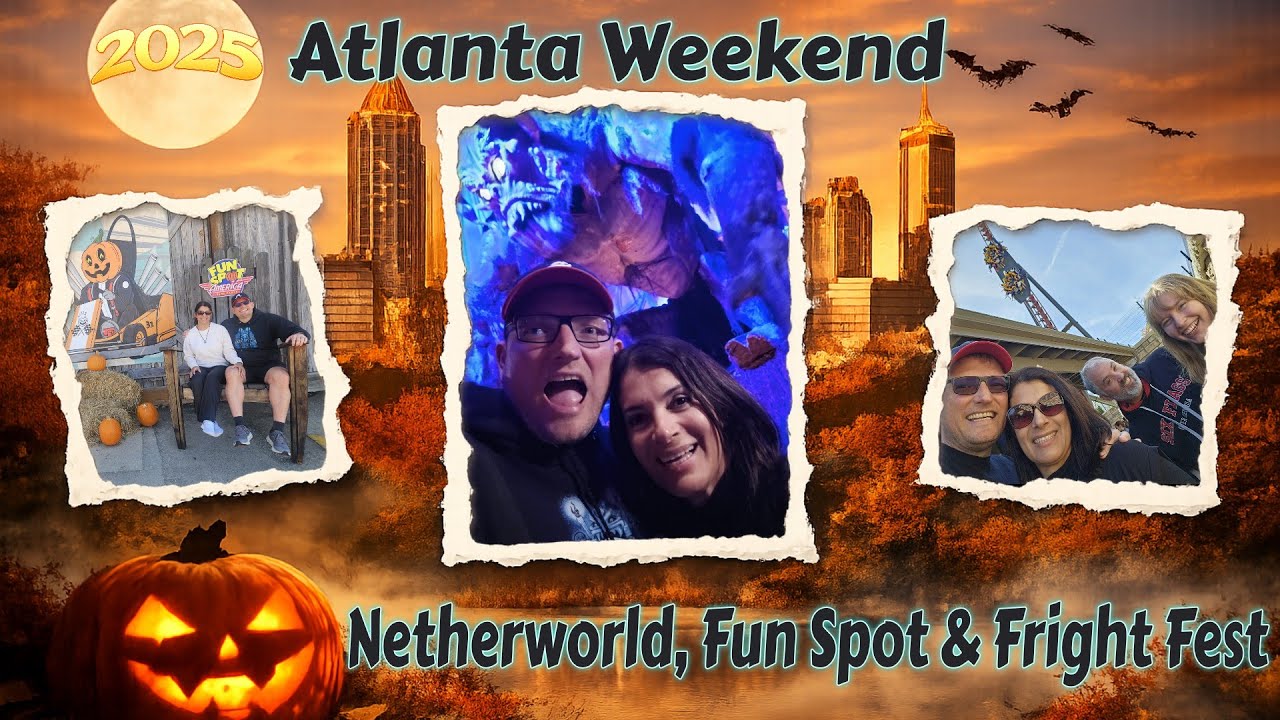 Atlanta Halloween Weekend Vlog | Fun Spot America + Netherworld ...