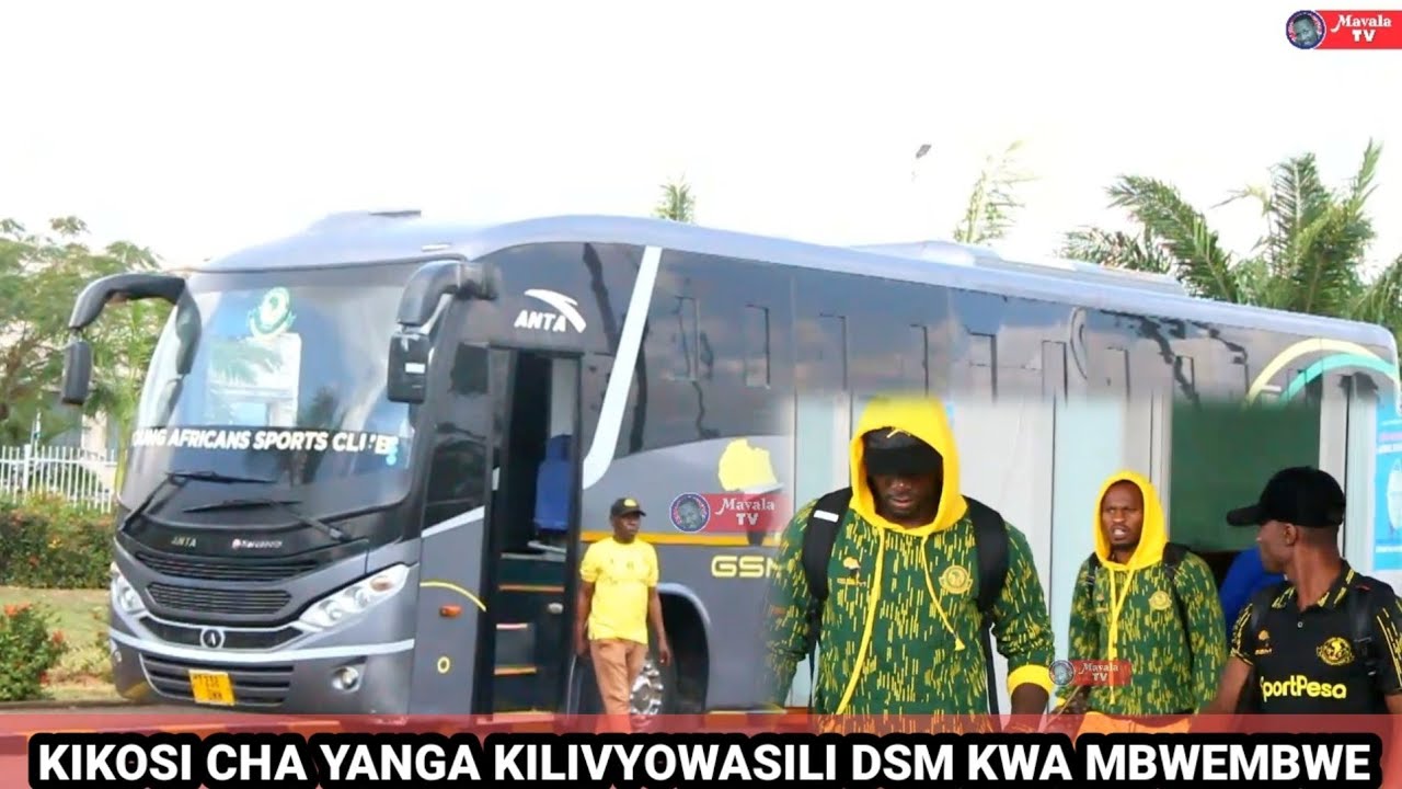 🔴#Live_YES!! KIKOSI CHA YANGA CHAWASILI DSM |Wapokelewa kibabe |Clement ...