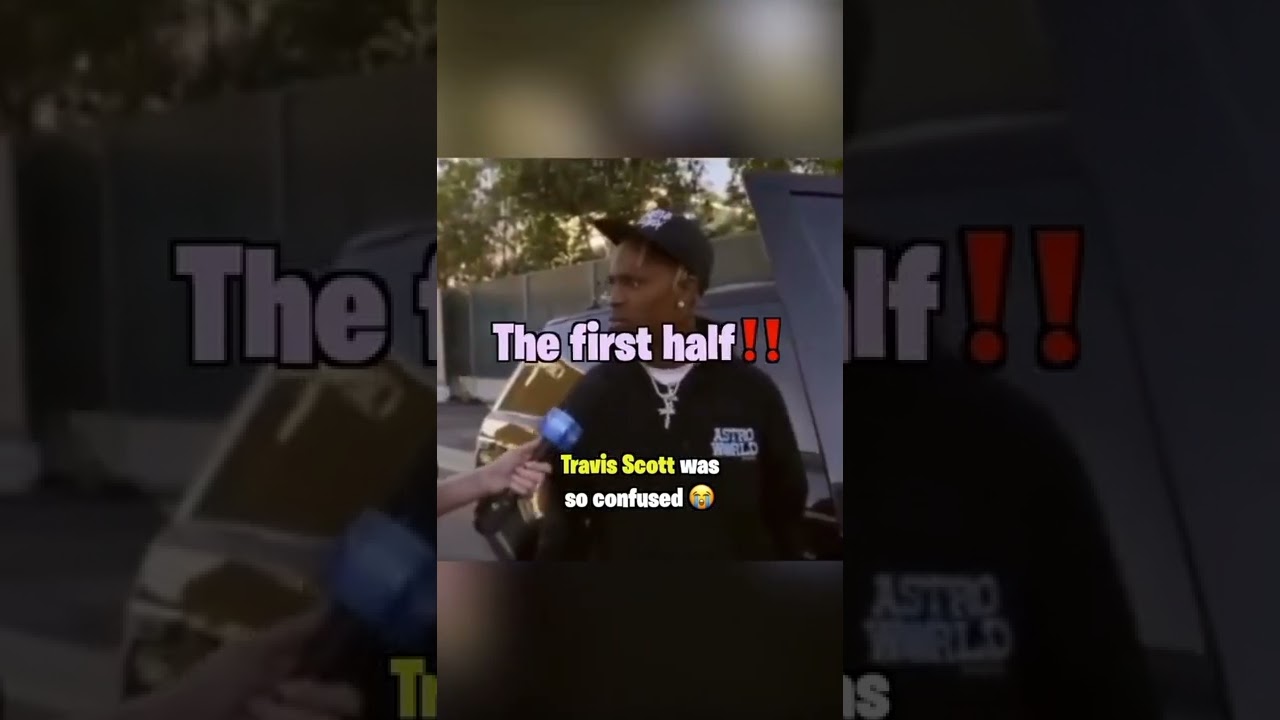 Travis Scott Was So Confused #shorts - YouTube