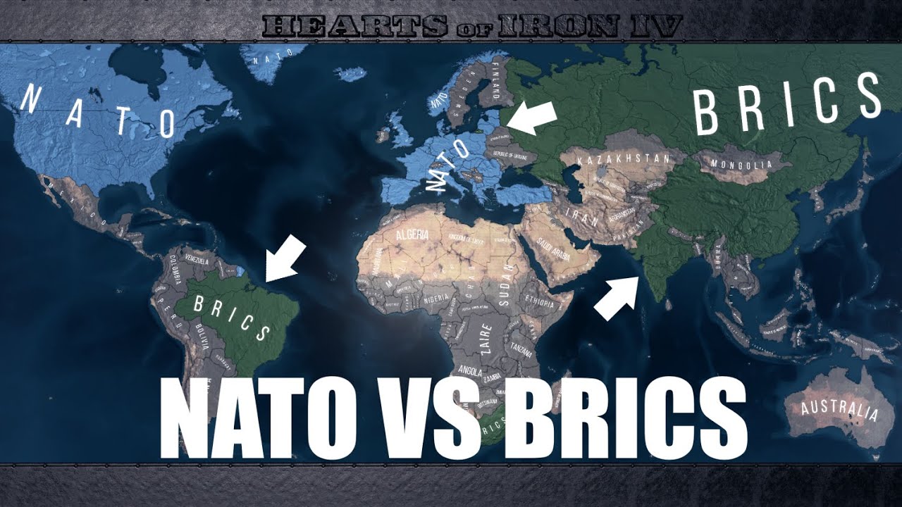 NATO VS BRICS - Hoi4 timelapse - YouTube