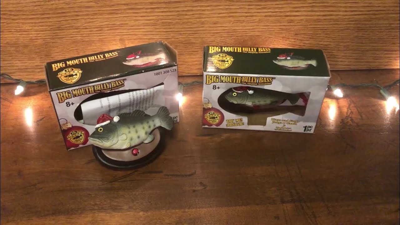 Big Mouth Billy Bass Christmas Ornaments - YouTube