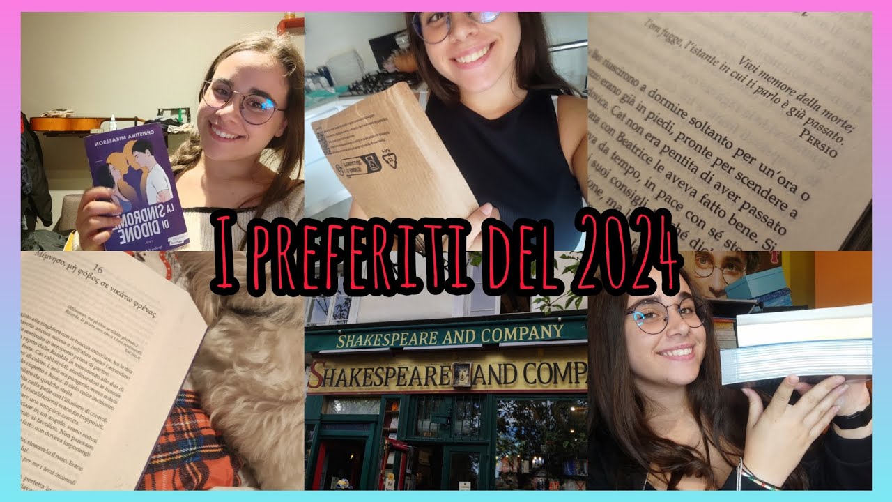 I PREFERITI DEL 2024 // booksofross - YouTube