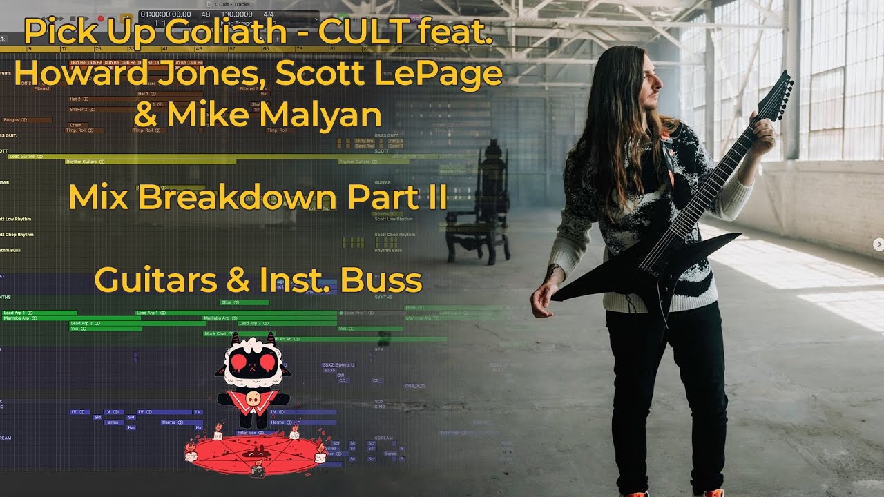 Mix Breakdown of CULT from Hymns of the Unholy | Guitar Production ft Scott LePage - Part II ...