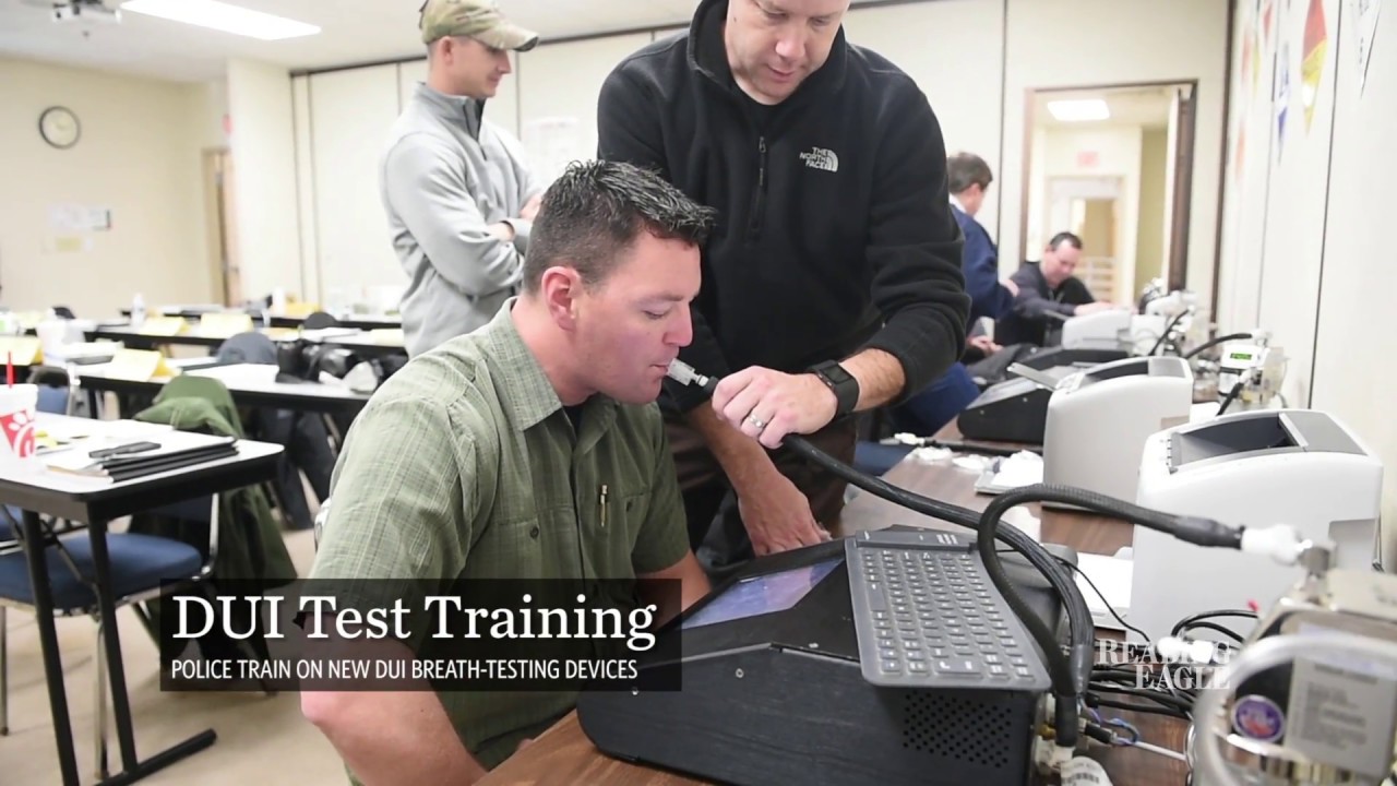 DUI Test Training - YouTube