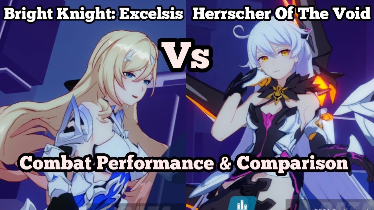 Honkai impact 3 v3.9 Beta Bright Knight: Excelsis Vs Herrscher Of The ...