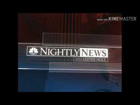 NBC Nightly News 2007 Logo (with Lester Holt Text) (with 1999 Music ...
