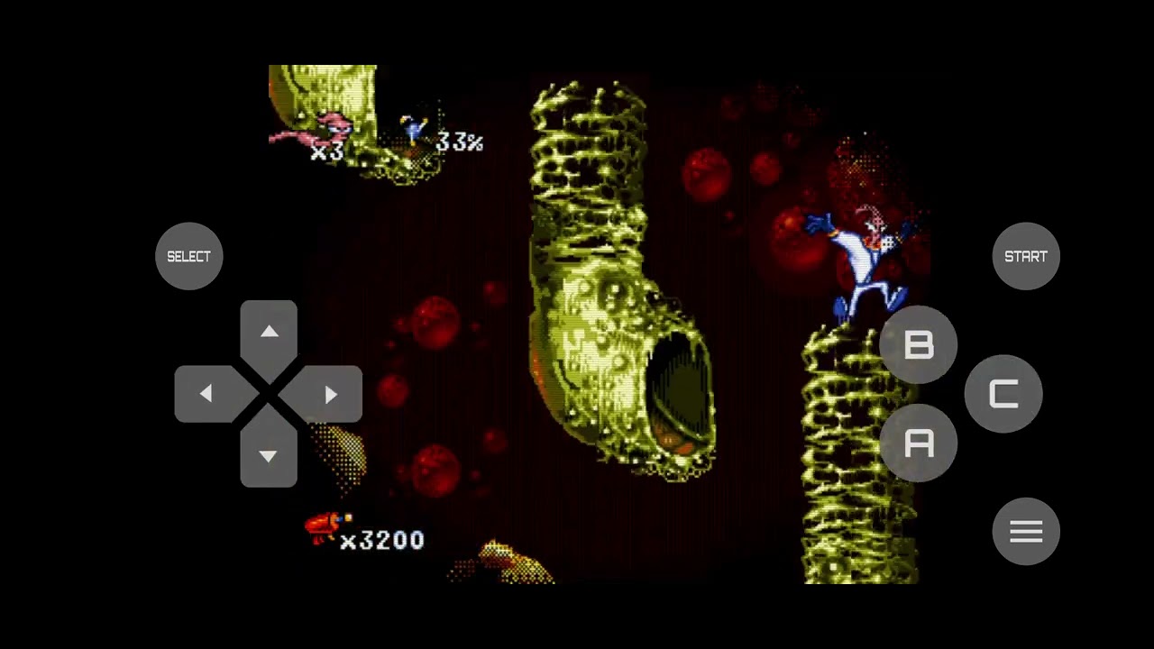 Earthworm Jim walkthrough part 15 - YouTube