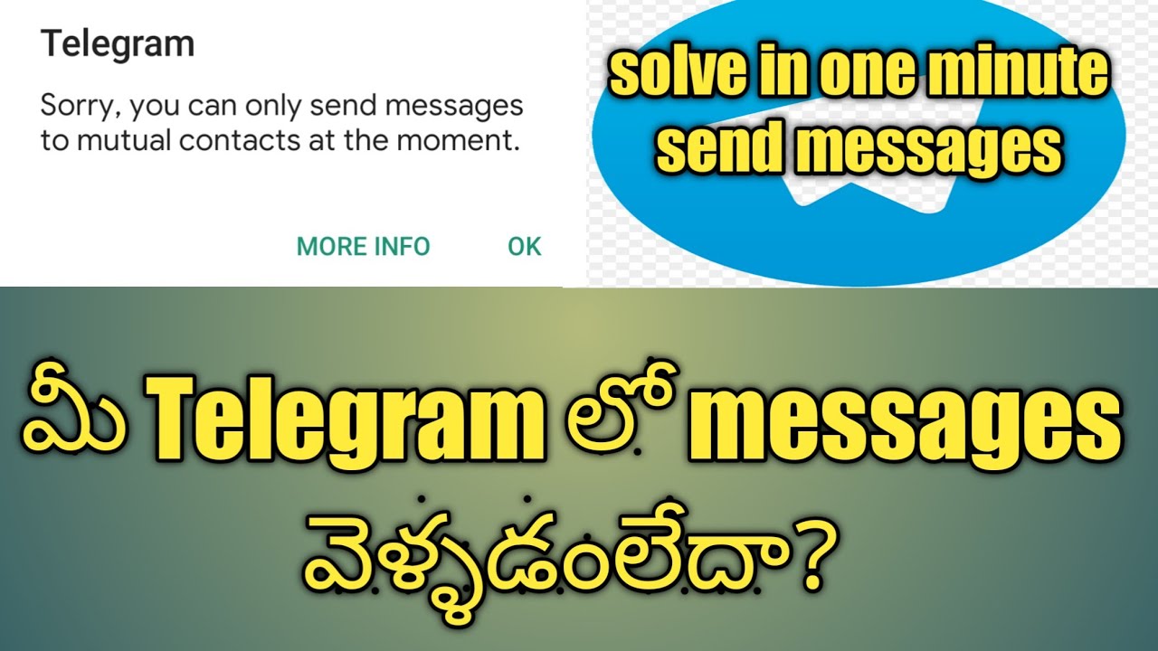 Why telegram account limited| Remove telegram limits in telugu|how to ...