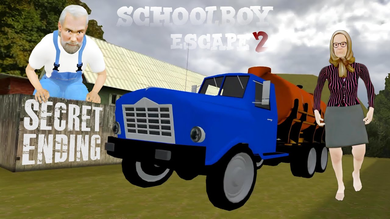Schoolboy Escape 2 Village - Secret Ending (Android) - YouTube