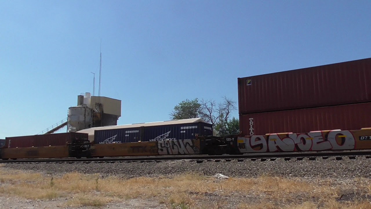 UP 7735 West Coal City, IL 8/2/19 - YouTube