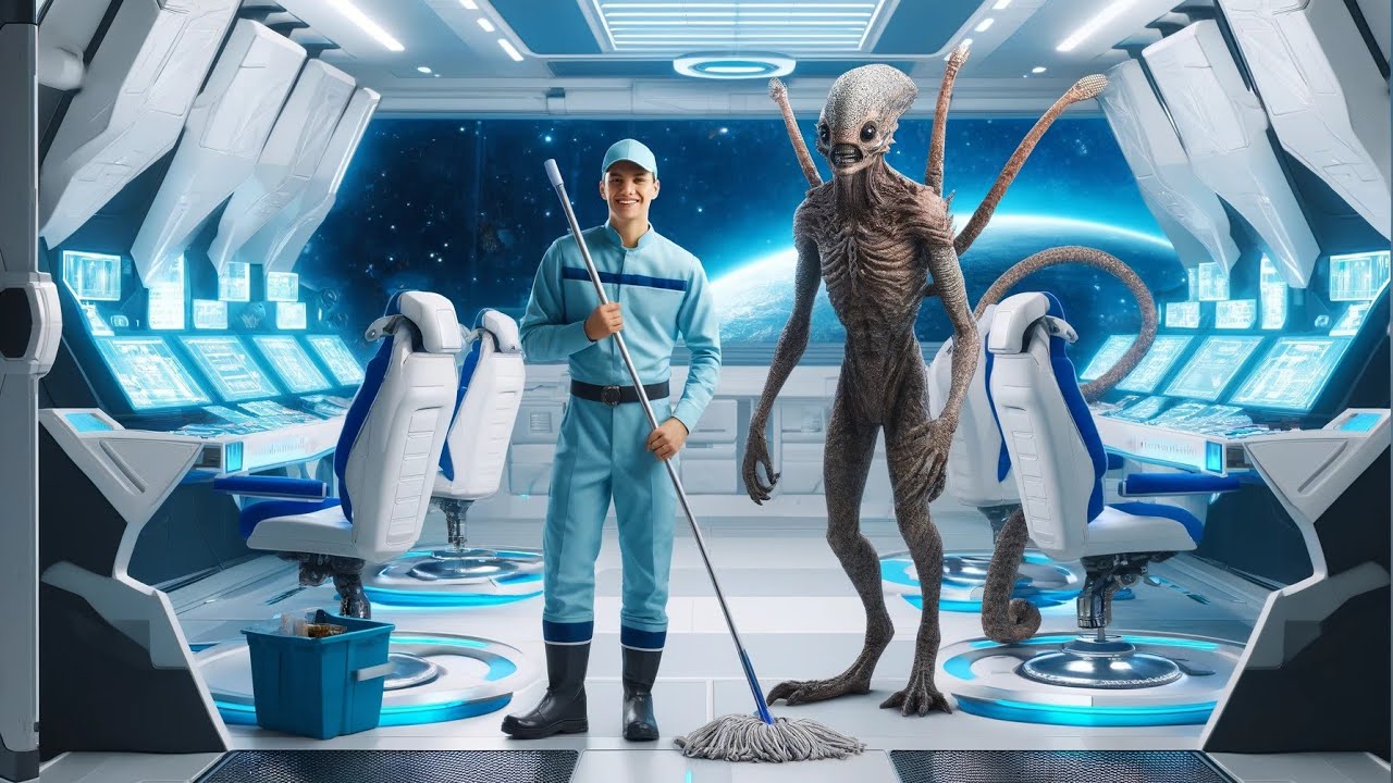 Aliens Hired a Human Janitor, Now Their Spaceship's Too Clean to Find ...