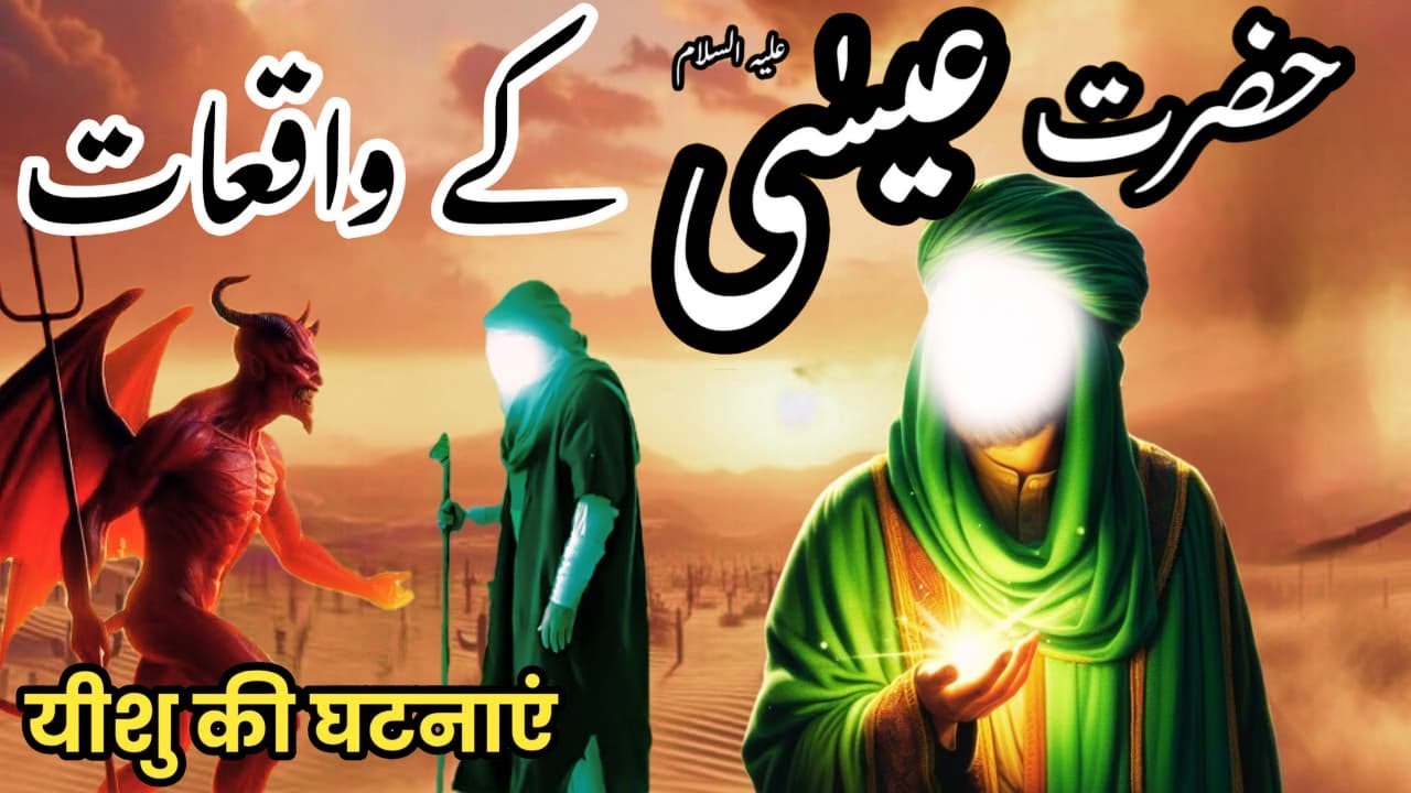 Hazrat Essa A.S ka Waqia |حضرت عیسٰی کا واقعہ|यीशु की घटनाएं |Story of ...