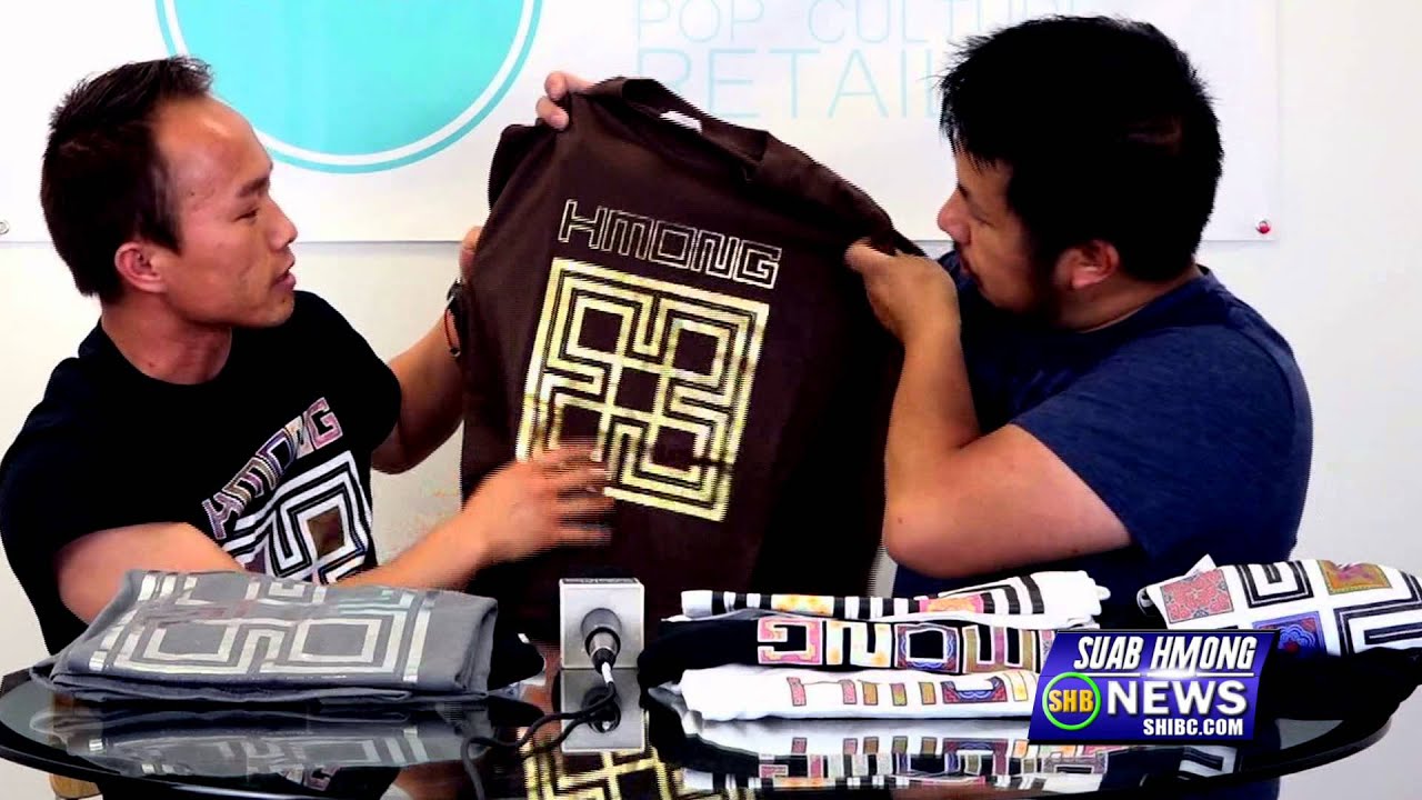 SUAB HMONG TALKSHOW: Xai Xiong, Shirt Logo Designs - YouTube