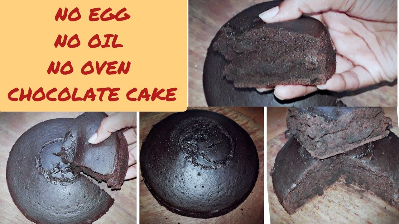 OIL FREE TEA TIME CHOCOLATE CAKE |WITHOUT EGG & OVEN | CHOCOLATE CAKE ...