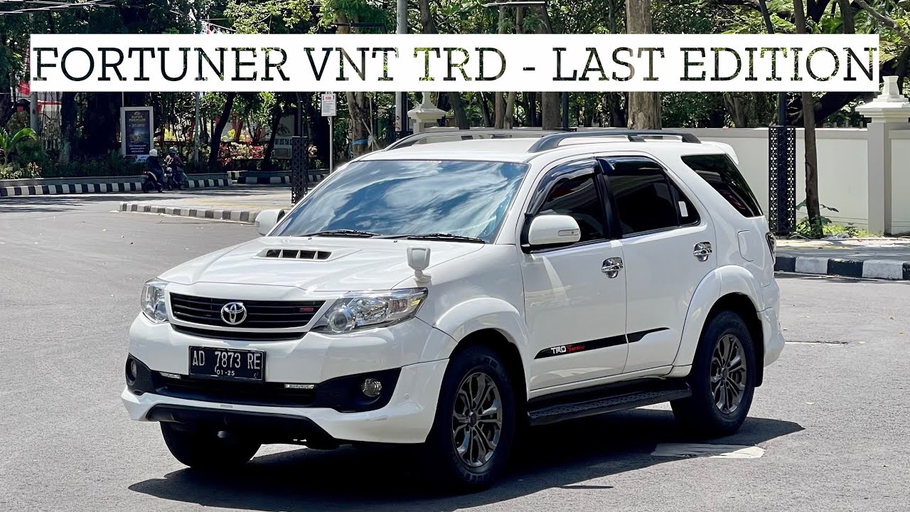 TOYOTA FORTUNER 2.5 VNT TRD AT 2015/2014 - LAST EDITION - YouTube