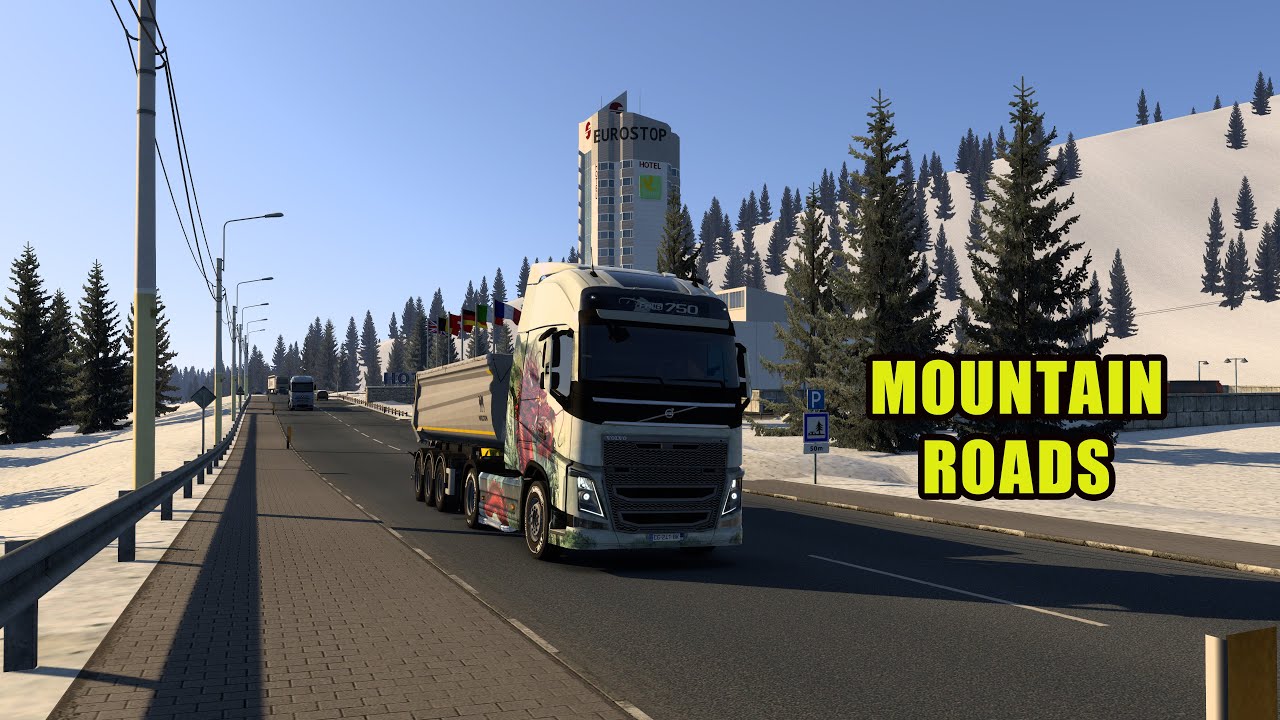 Mountain Roads - Euro Truck Simulator 2 - YouTube