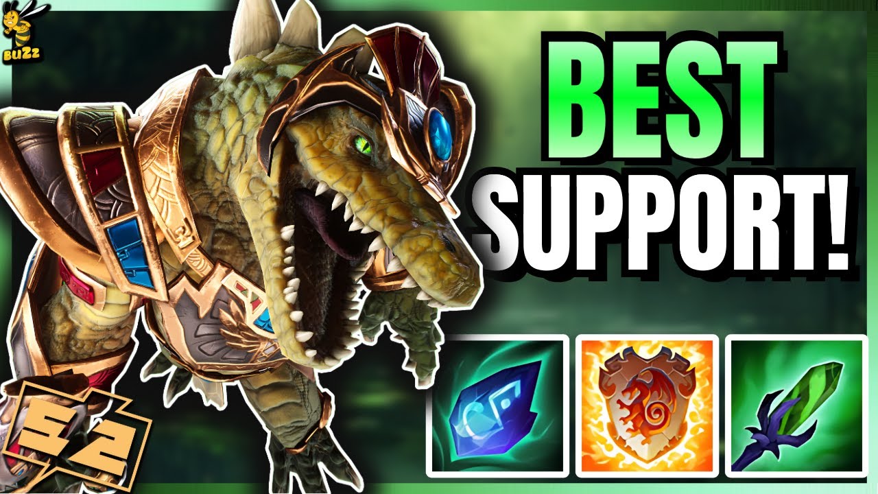 By FAR The BEST Support to Carry Games! | Sobek Build - Joust | SMITE 2 ...