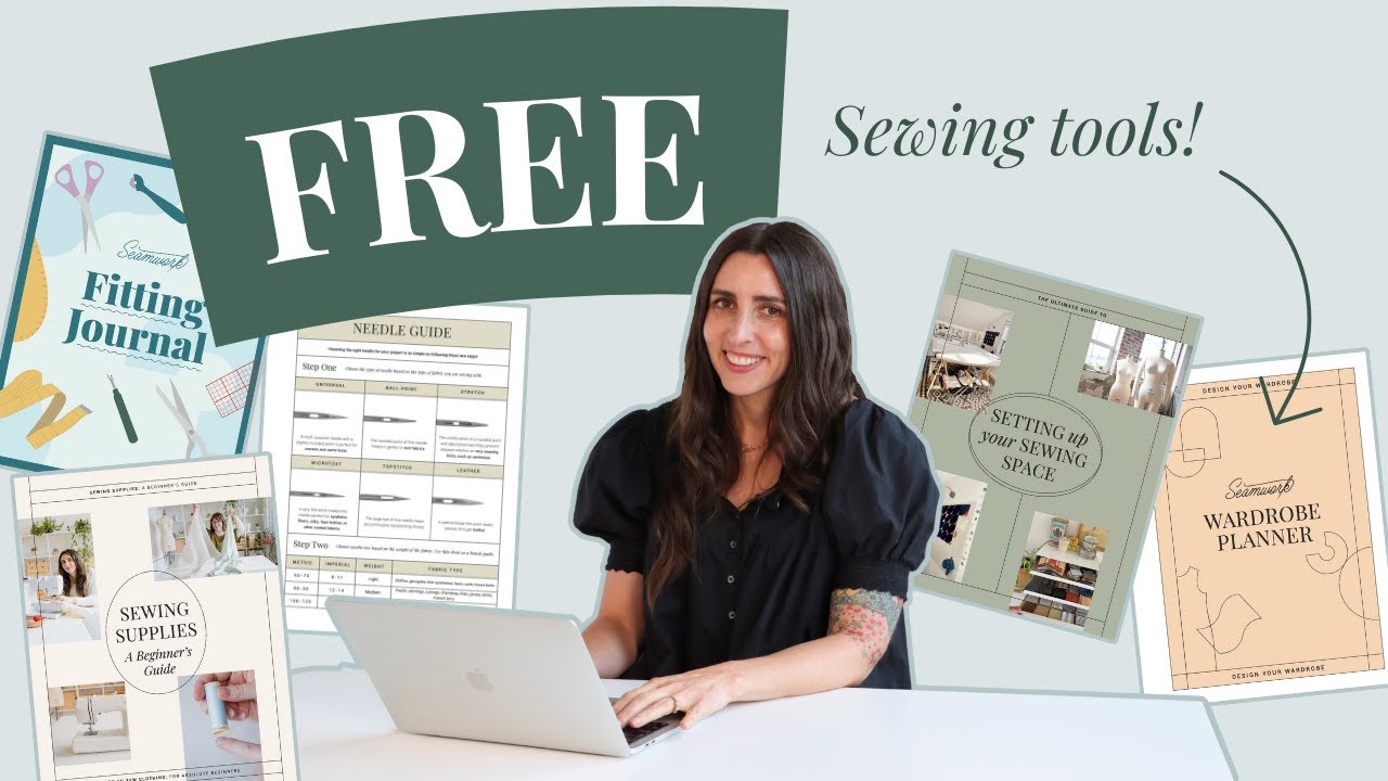 5 FREE Downloads to Help Solve YOUR Biggest Sewing Challenges - YouTube