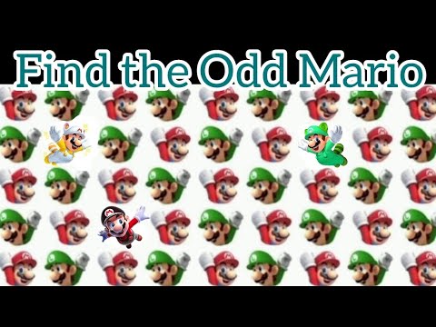 Find the Odd Mario | Super Mario | Mario Bros - YouTube
