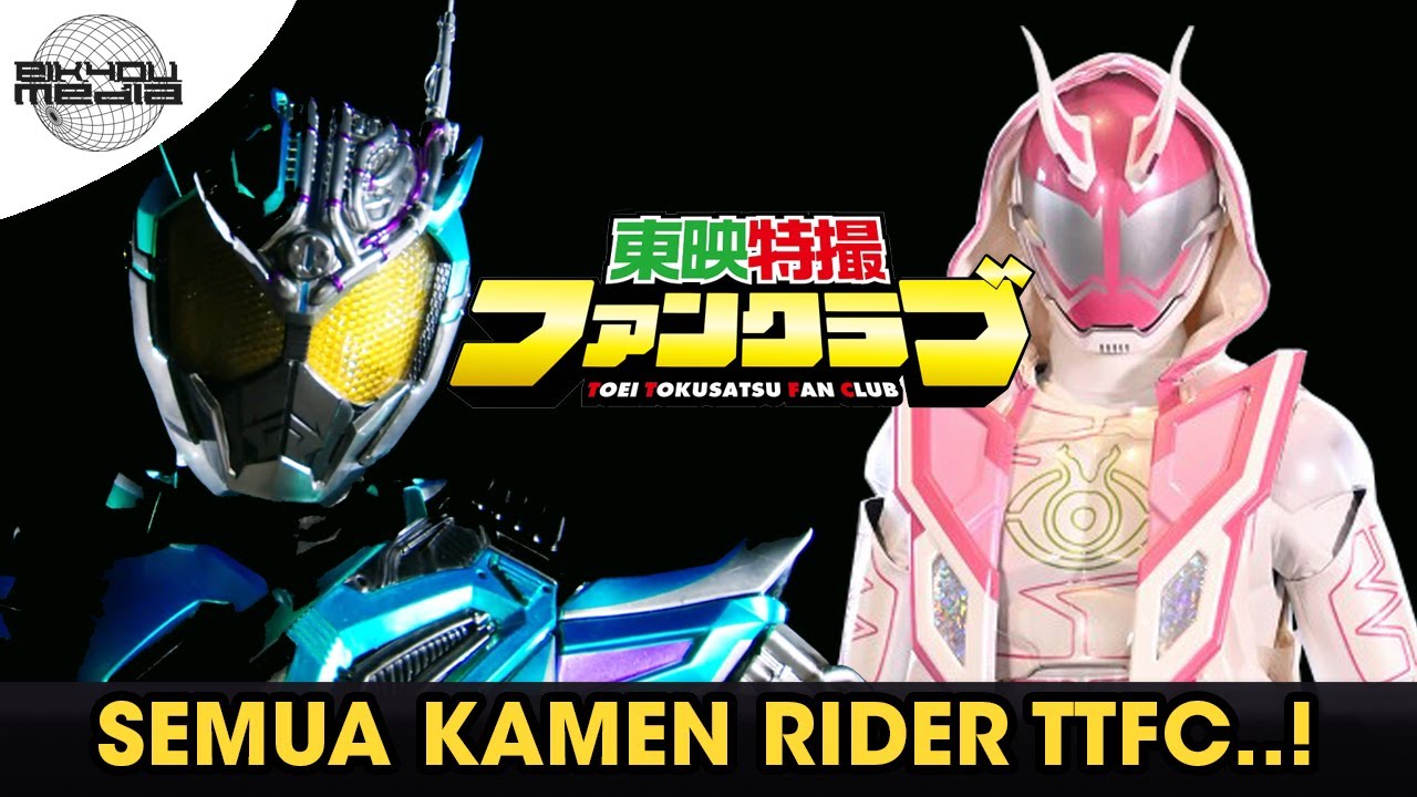 SEMUA KAMEN RIDER DALAM TTFC ! - YouTube