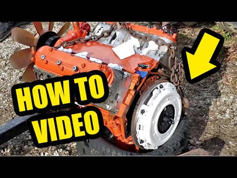 Installing A LS Engine Flywheel, Clutch And Pressure Plate - How To - 5 ...