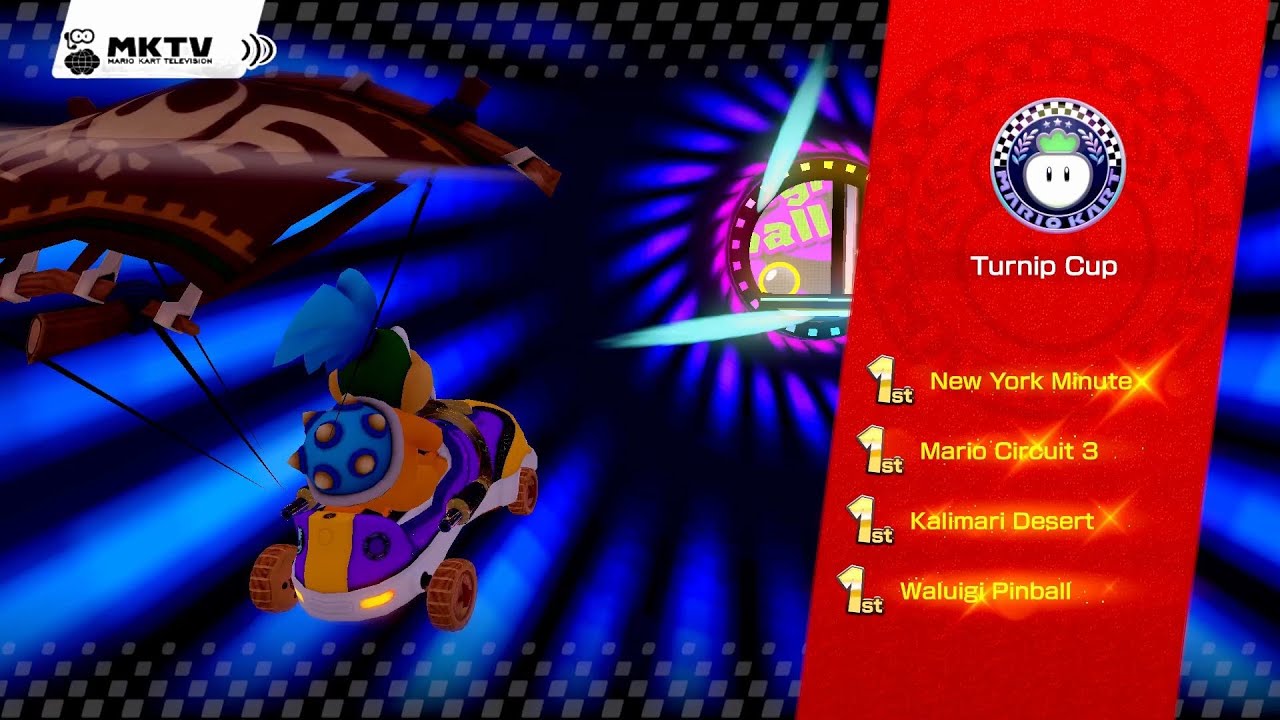 Mario Kart 8 Deluxe Turnip Cup 100cc - YouTube
