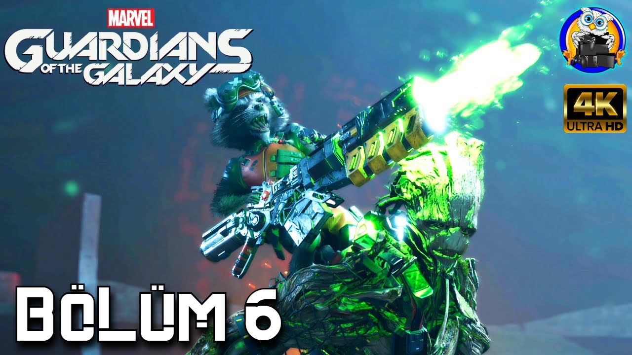 Çılgın Rakun / Marvel's Guardians of the Galaxy Türkçe Bölüm 6 (4K ...