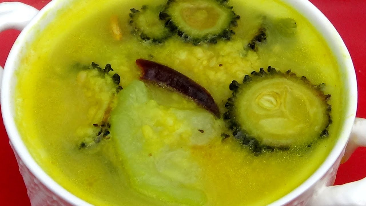 গরমের দিনে দুপুরে ভাতের সাথে রাখুন এই স্বাস্থ্যকর ডাল//লাউ উচ্ছে দিয়ে ...