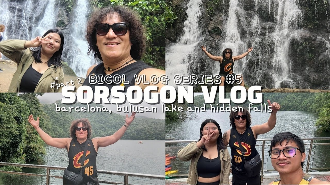 SORSOGON VLOG #2 (BICOL VLOG SERIES: PART 5) BARCELONA, BULUSAN LAKE AND HIDDEN FALLS!! - YouTube