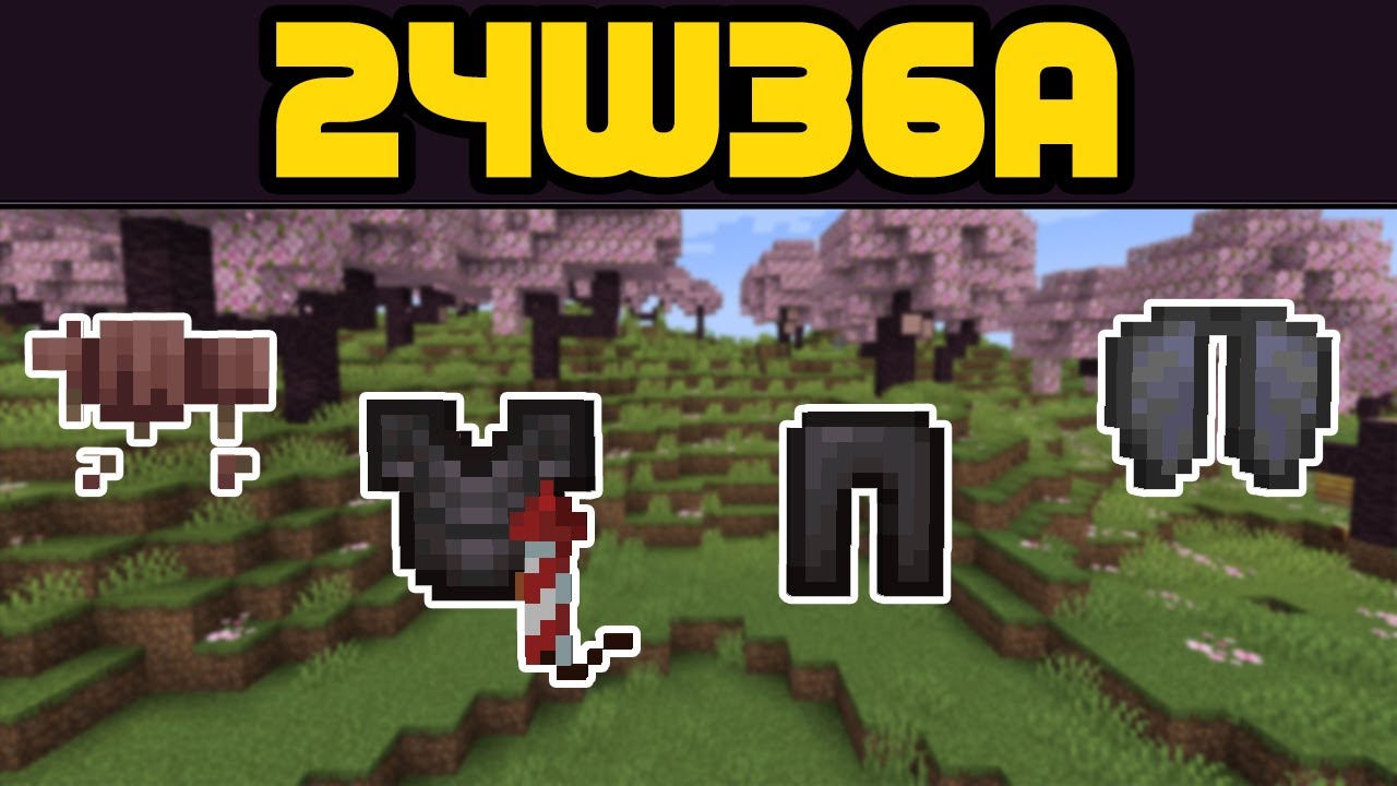 Snapshot 24w36a - Custom Armor & Glide with ANY Item - Minecraft 1.21.2 ...
