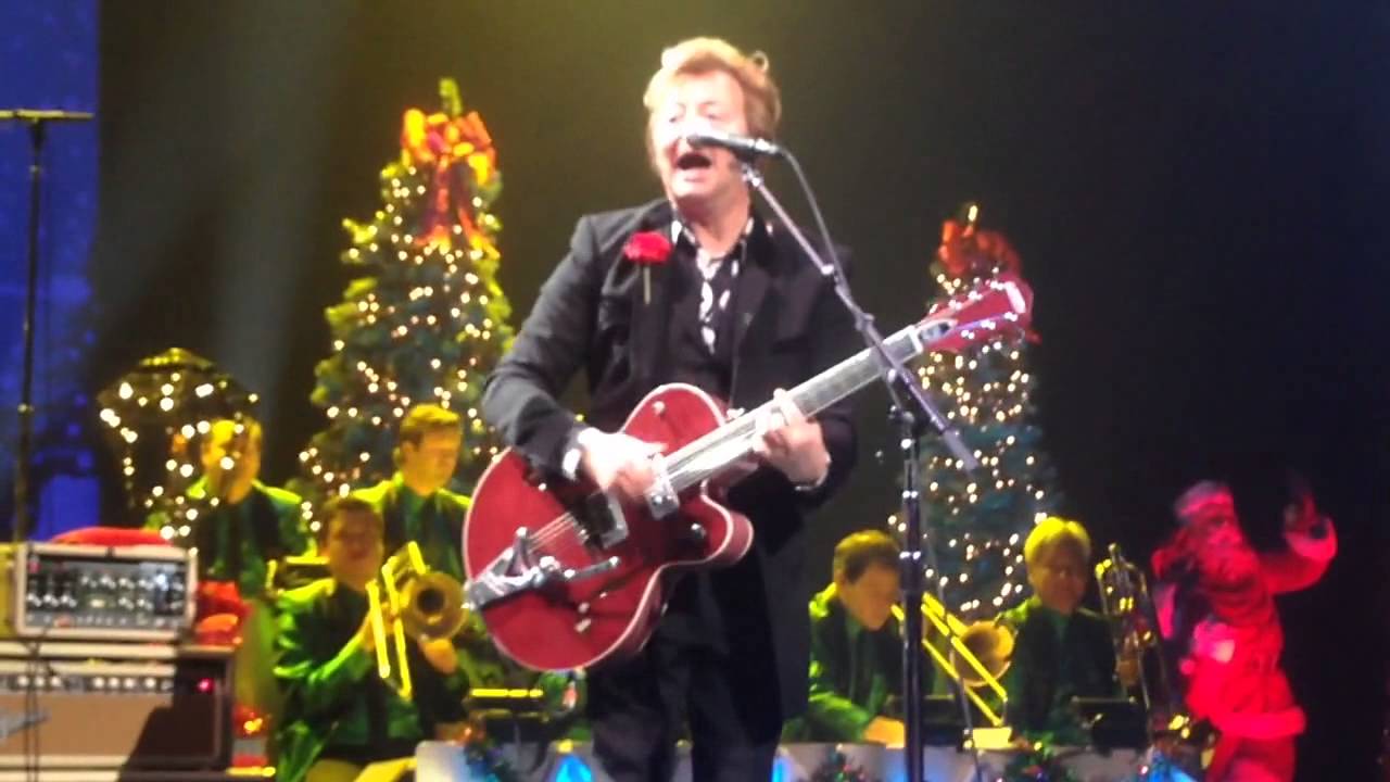 Stray Cat Strut by Brian Setzer Orchestra at Nokia Theatre on 12/21/14 ...