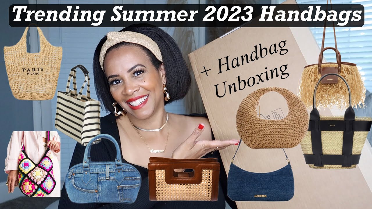 👜 TRENDING SUMMER 2023 HANDBAGS + New Handbag Unboxing, Summer Handbags ...