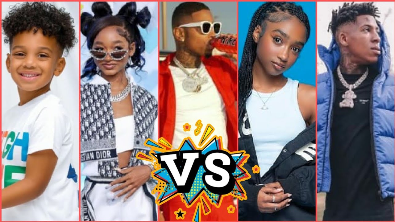 Kyrie Prince VS NBA Young Boy VS Funny Mike VS That Girl Lay Lay VS Seraph's World - YouTube