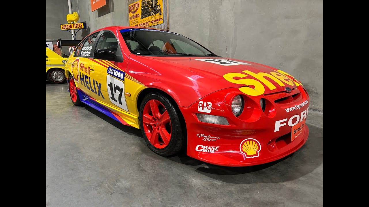 2001 Ford AU DJR V8 Supercar - YouTube