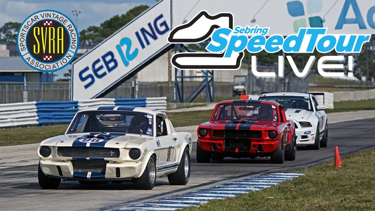 Sebring SpeedTour with Trans Am, and SVRA - Sunday Coverage - YouTube