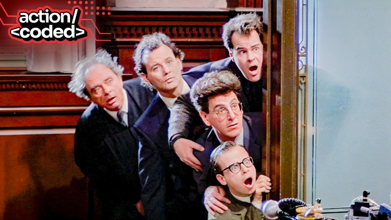 ghostbusters ii (1989) - courtroom slime explodes and releases two ...