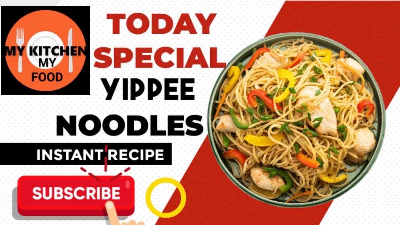 Yippee Noodles Masala | my Kitchen My Food - YouTube