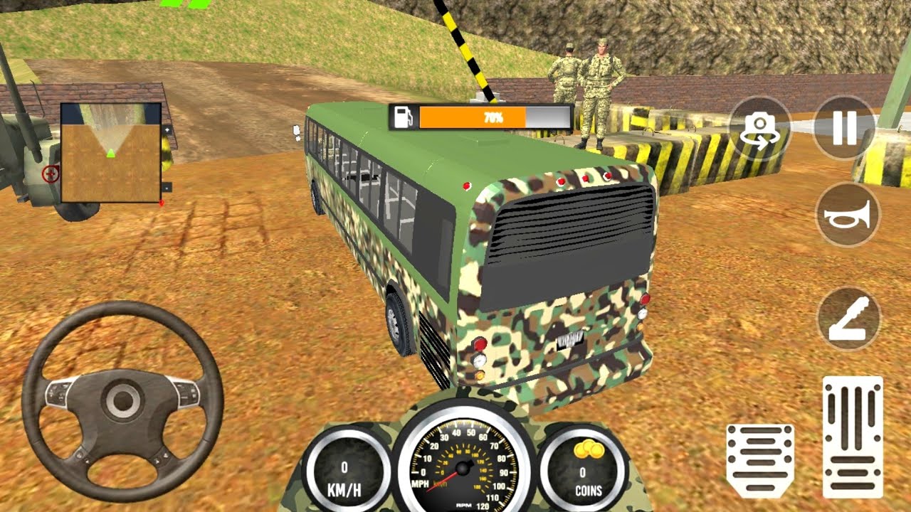 Army Bus Driver US Soldier Transport Duty 2021 #5 - Android Gameplay ...